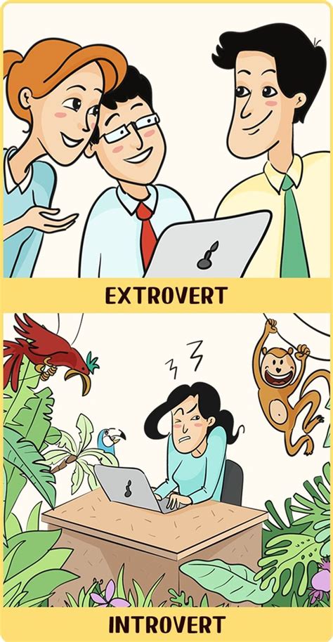 Introvert Vs Extrovert Comic