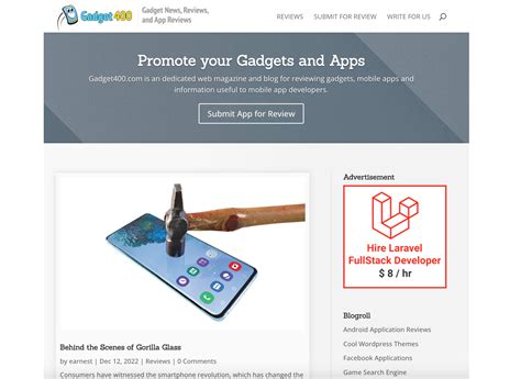 Gegosoft Technologies Portfolio Wordpress Website For Review