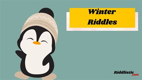 166snowy Puzzles Winter Riddles 🌨️ For 2025