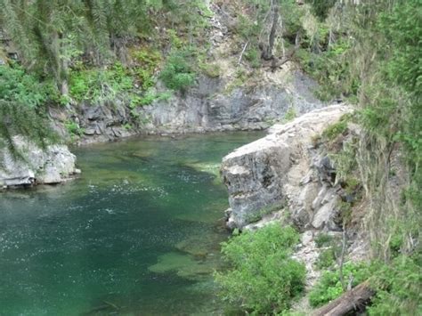 Cliff Jumped Off Of This In Salmon La Sac Wa Go Camping Weekend