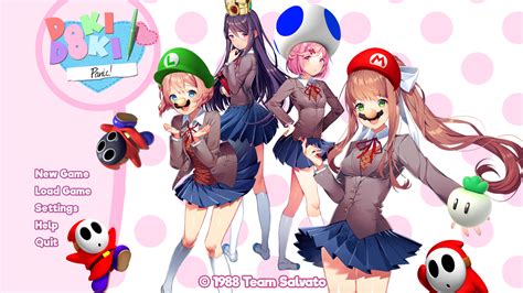 Did You Know That Doki Doki Panic Is Actually The Same Game As Ddlc