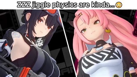 Zenless Zone Zero Character Jiggle Physics Are Kinda 😳 Youtube