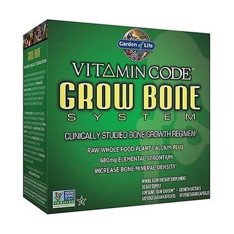 Vitamin Code Grow Bone System 12090 Cápsulas Fruugo Ca