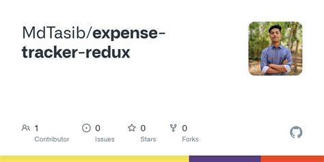 Github Mdtasibexpense Tracker Redux
