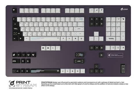 Loga Pbt Dyesub Special Set Keycap Vol 1 Printstream
