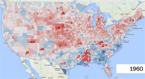 Us Voting Map 2012 By County