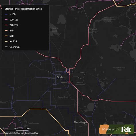 Marion County Florida Digital Zip Code Map