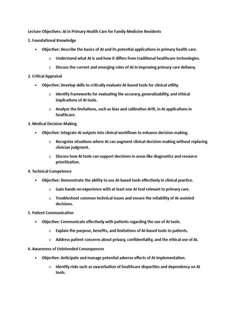 lecture objectives ai in fm pdf artificial intelligence