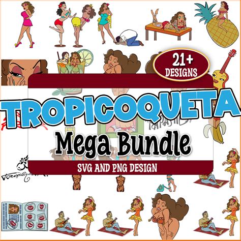 Tropicoqueta Svg Bundle Karol G Songs Svg Karol G Bratz Svg Svgpan