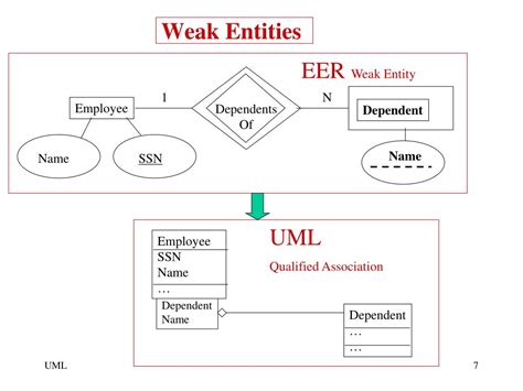Ppt Eer Vs Uml Terminology Powerpoint Presentation Free Download