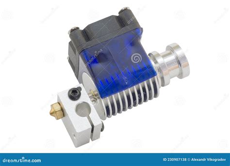 Hot End For D Printer Close Up Stock Photo Image Of Weapon Lighting