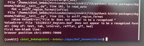 Cnvkit Batch Command Cannot Recognise Bed File Format · Issue 696