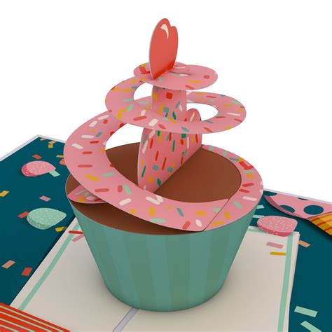 Birthday Cupcake Pop Up Card Lovepop