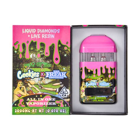 Cookies Freak 2g Disposable Liquid Diamonds Live Resin Cookies X The