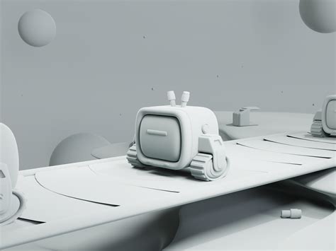 3d Robot Animation Assembly Line By Nixtio 3d For Nixtio On Dribbble