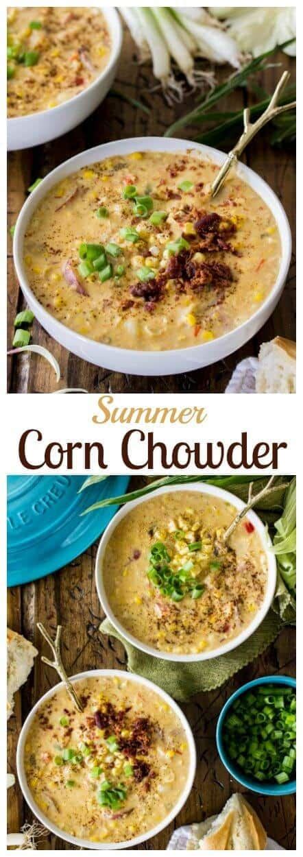 Summer Corn Chowder Sugar Spun Run