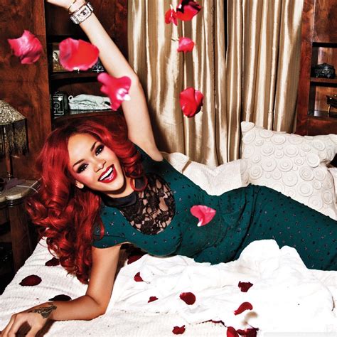 Rihanna Red Hair Wallpaper