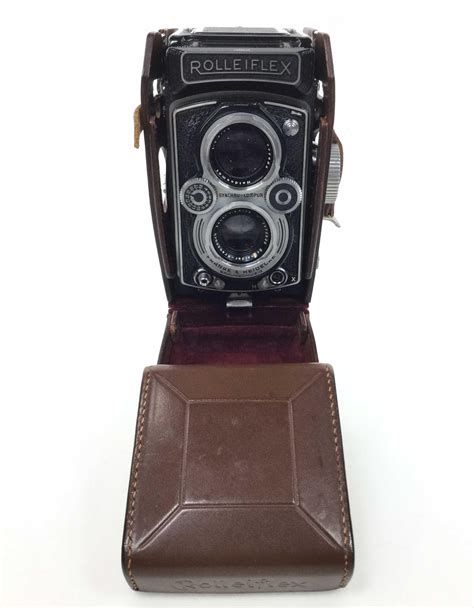 Lot Vintage Rolleiflex Synchro Compur Camera
