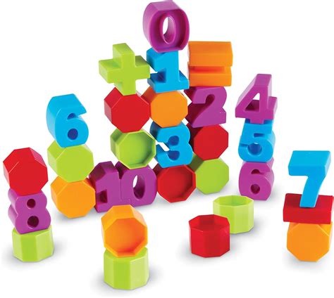 Learning Resources Number And Counting Blocks Early Recognition Skills 33 Pieces
