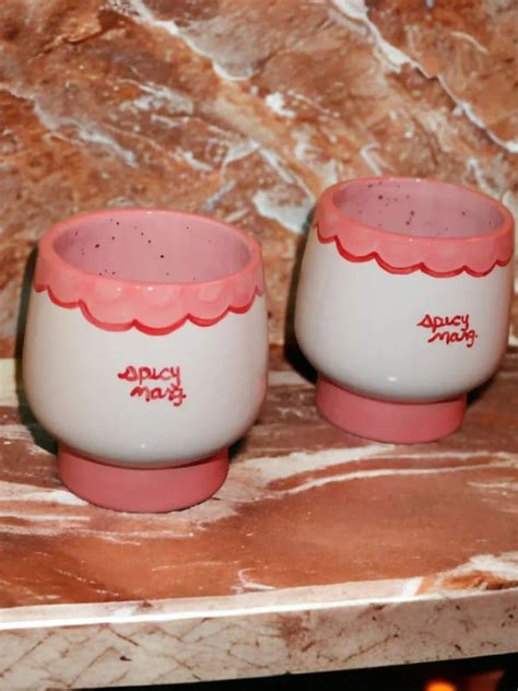 Pink Spicy Marg Glasses Set Of 2 The Go To