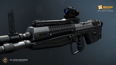 Artstation Halo Reach Dmr