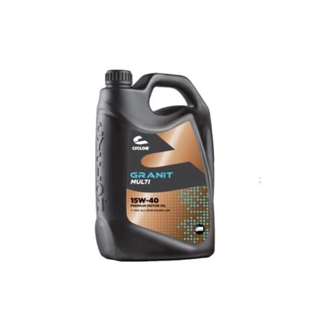 Motorno Olje Cyclon Granit Multi 15w 40 4l Agrovibe