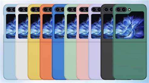 Ốp lưng Galaxy Z Flip đa sắc màu lộ diện