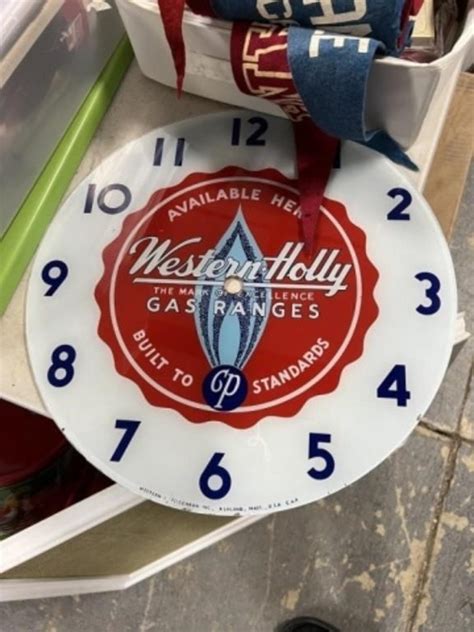 Glass Clock Face Live And Online Auctions On