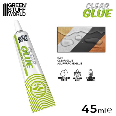 Clear Glue 45ml Silicone Glue For Eva Foams Gsw