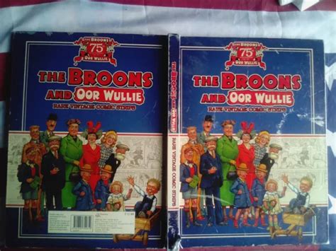 The Broons And Oor Willierare Vintage Comic Strips 75th Anniversary 1936 2011 Eur 469