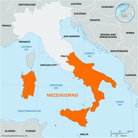 Italy Vegetation Map