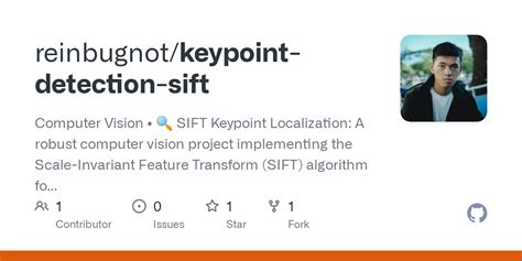 Github Reinbugnotkeypoint Detection Sift Computer Vision • 🔍 Sift