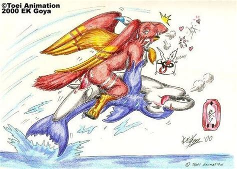 Rule 34 Digimon Dolphmon Ek Goya Garudamon Tagme 248336