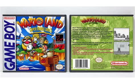 Gaming Relics Game Boy And Color Wario Land Super Mario Land 3