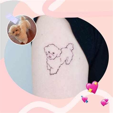 Poodle Tattoo Minimalist Poodle Tattoo Poodle Tattoo Ideastoy Poodle