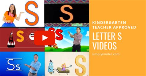 Teacher Approved Videos Letter S Simply Kinder