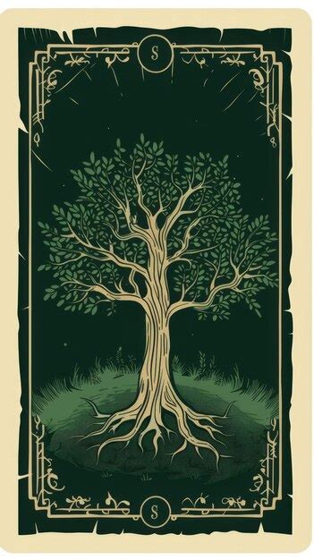 The Tree Of Life Tarot Card Premium Ai Generated Image