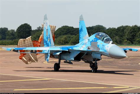 Sukhoi Su 27ub Ukraine Air Force Aviation Photo 5091701
