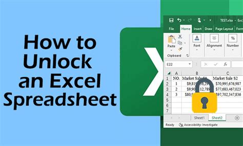 4 Ways To Unlock An Excel Spreadsheet Easy And Quick Methods