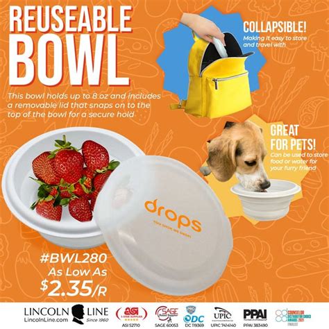 This Collapsable Bowl Is Perfect For Tra Lincoln Line