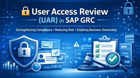 User Access Review Uar In Sap Grc Access Control An End To End Perspective