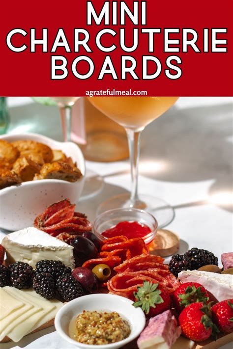 Mini Charcuterie Board Ideas Recipe Charcuterie Recipes Perfect