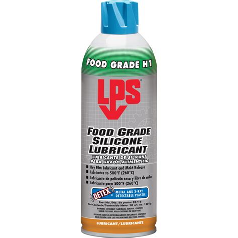 Lps Detex® Food Grade Silicone Lubricant Aerosol Can Scn Industrial