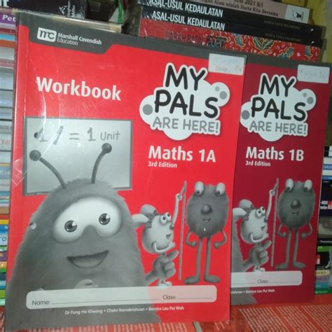 Jual Original Paket Buku My Pals Are Here Maths Workbook 1a 1b 3rd