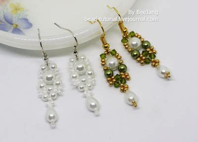 Tutorial Asha Earrings Beadtutorial — Livejournal