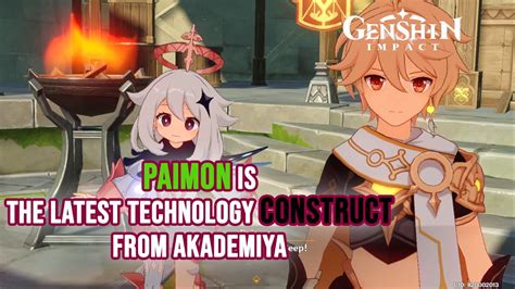 Paimon Funny Moment Sumeru Genshin Impact Youtube