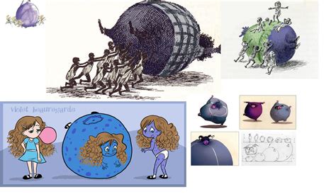 Violet Beauregarde From The Novel By Medalbambi On Deviantart