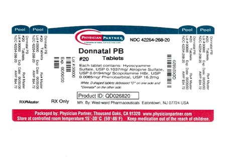 Donnatal Tablets