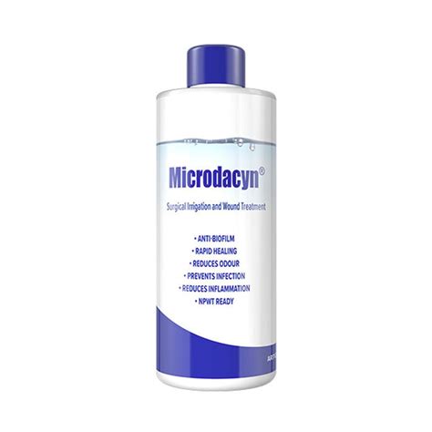 Microdacyn Wound Care Solution Screw Cap 500ml Australia