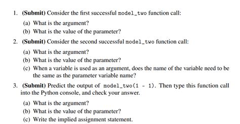 Solved To See How This Function Works Enter The Statements